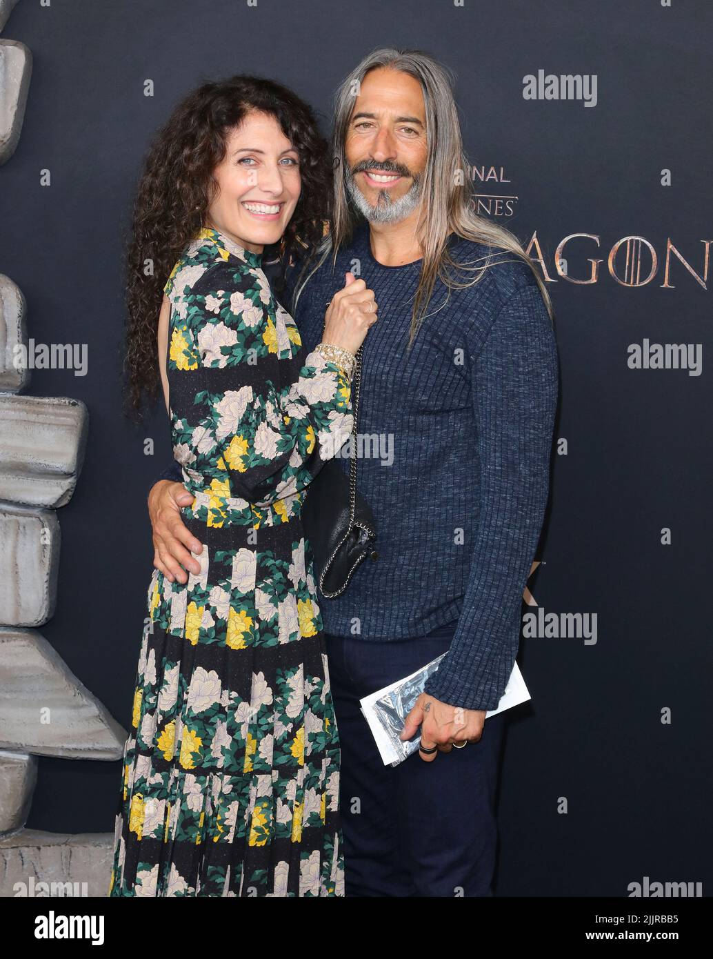 Lisa Edelstein, Robert Russell arrives at The HBO Original Drama Series ...