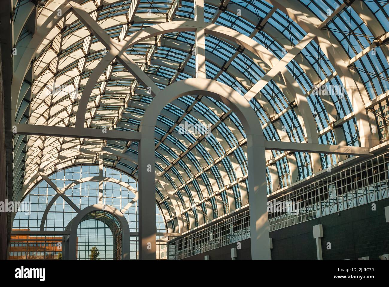 A beautiful view of the Frankfurt fair entrance in Germany Stock Photo ...