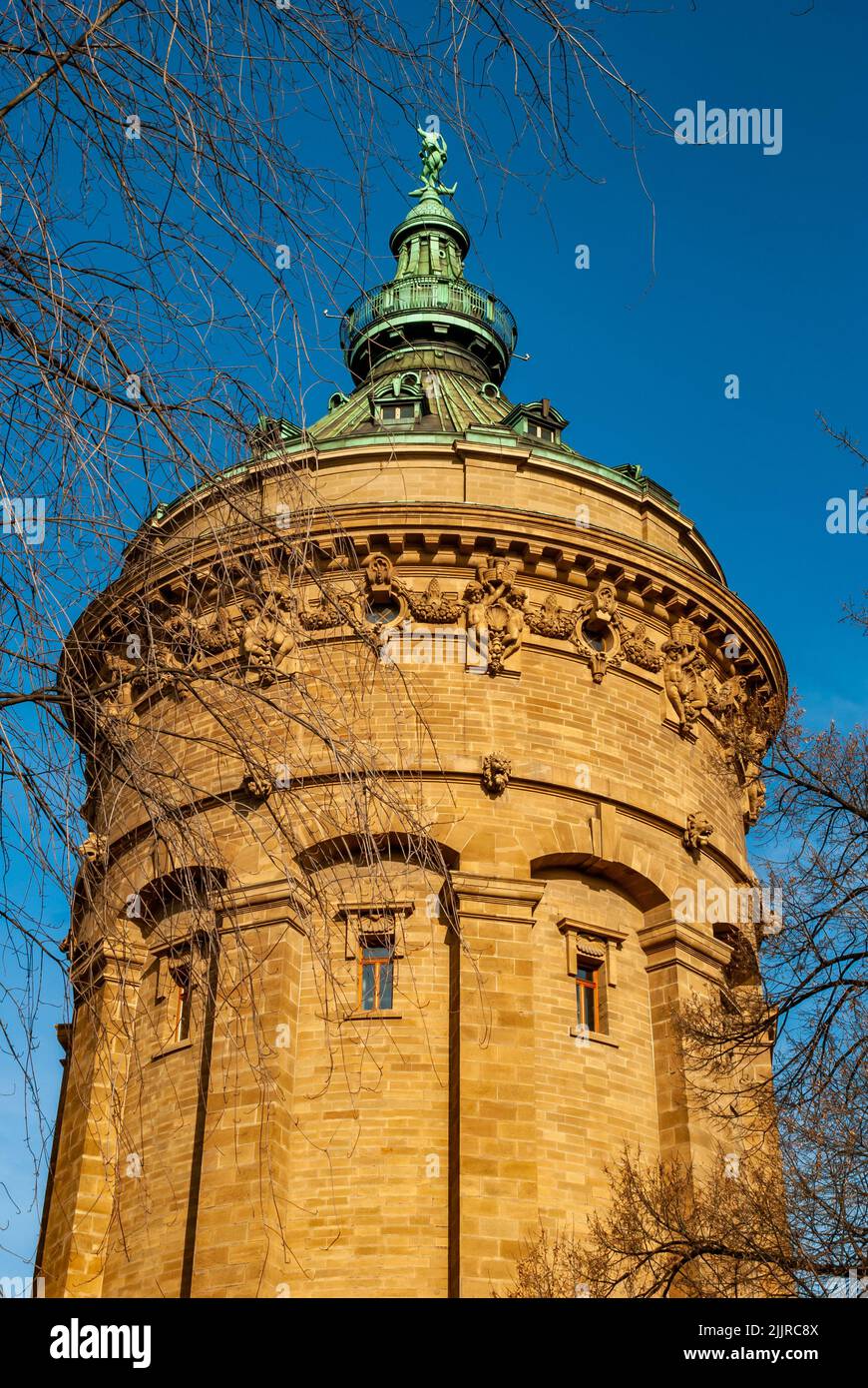 Water tower in mannheim germany hi-res stock photography and images - Alamy