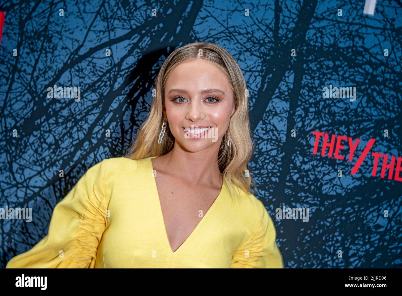 NEW YORK, NEW YORK - JULY 27: Anna Lore attends the "THEY/THEM" New ...