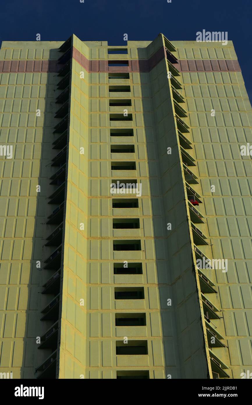 Modern house facade balconies hi-res stock photography and images - Alamy