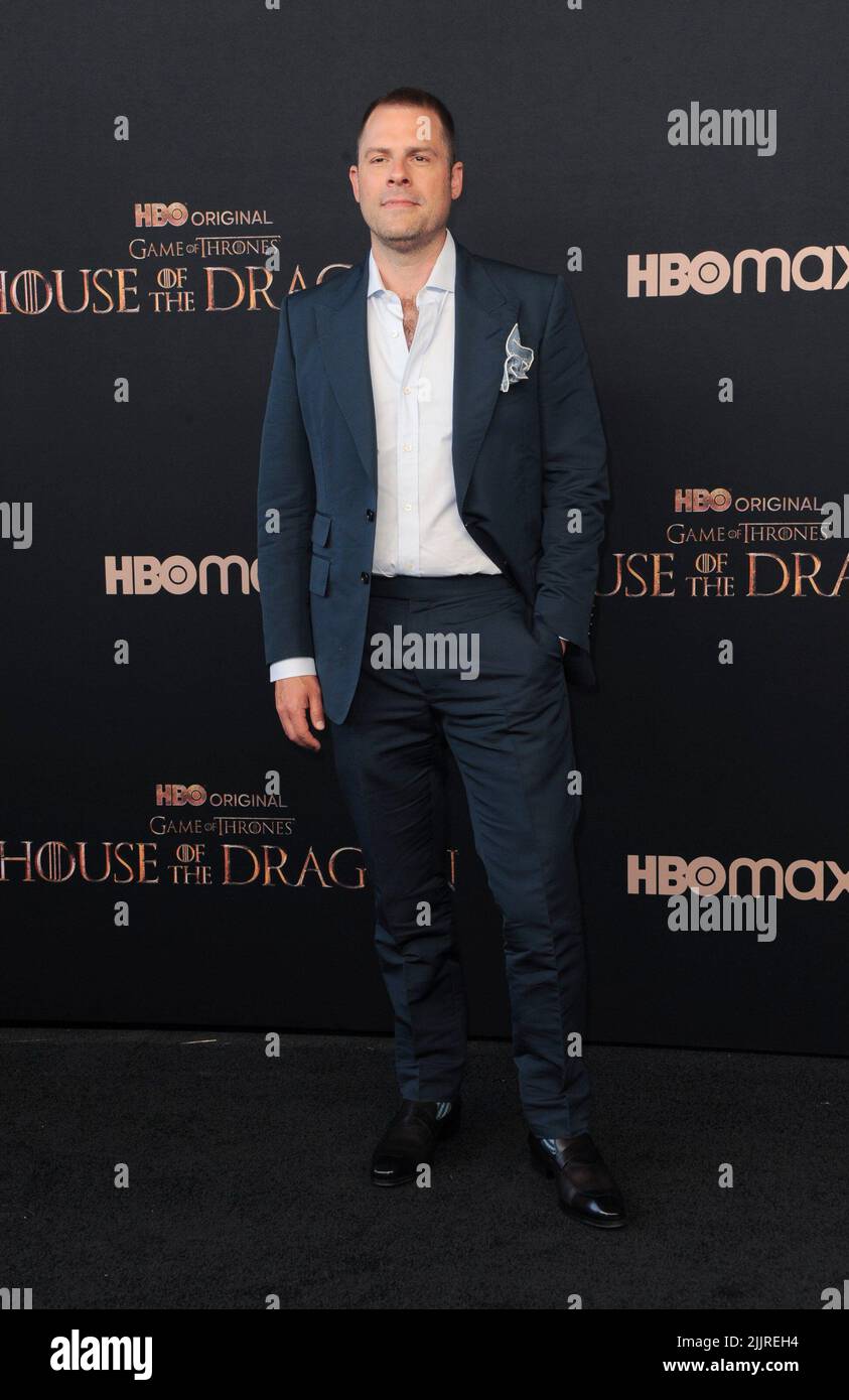 Los Angeles, CA. 27th July, 2022. Ryan Condal at arrivals for HOUSE OF ...