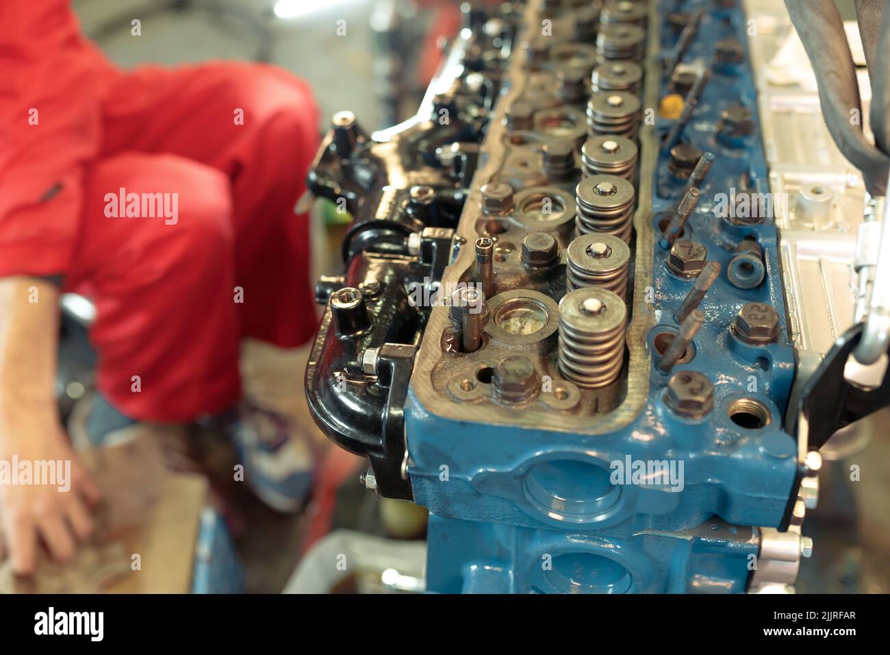 Car mounted engine hi-res stock photography and images - Alamy