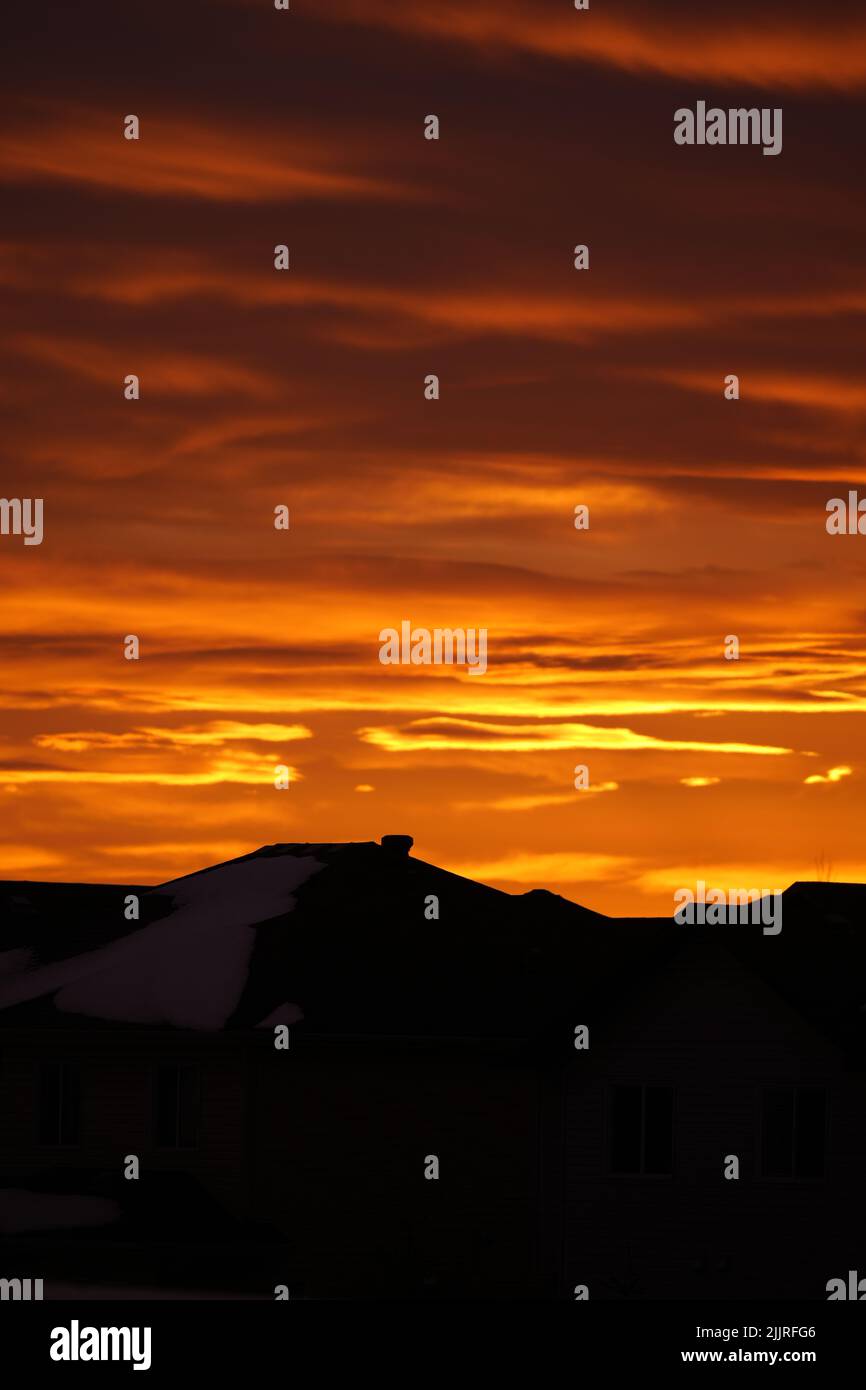 Vertical sunset backdrop hi-res stock photography and images - Alamy