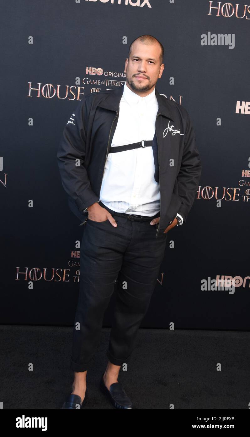 Los Angeles, California, USA 27th July 2022 Singer Abner Ramirez ...