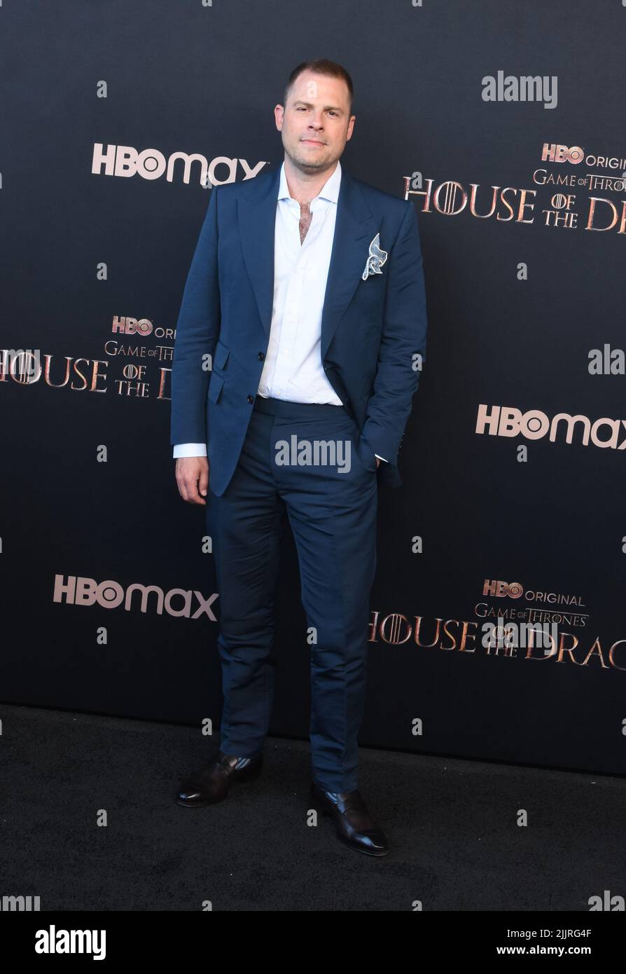 Los Angeles, California, USA 27th July 2022 Producer/writer Ryan Condal ...