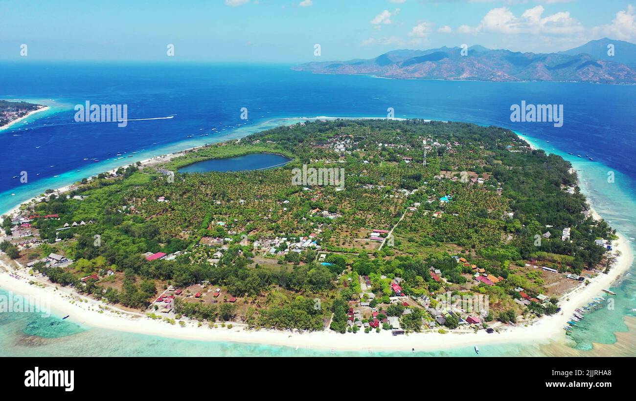 Populated tropical island hi-res stock photography and images - Alamy
