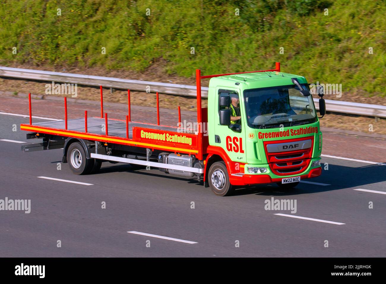 New DAF LF 210 FA 12T Greenwood Scaffolding business commercial empty ...