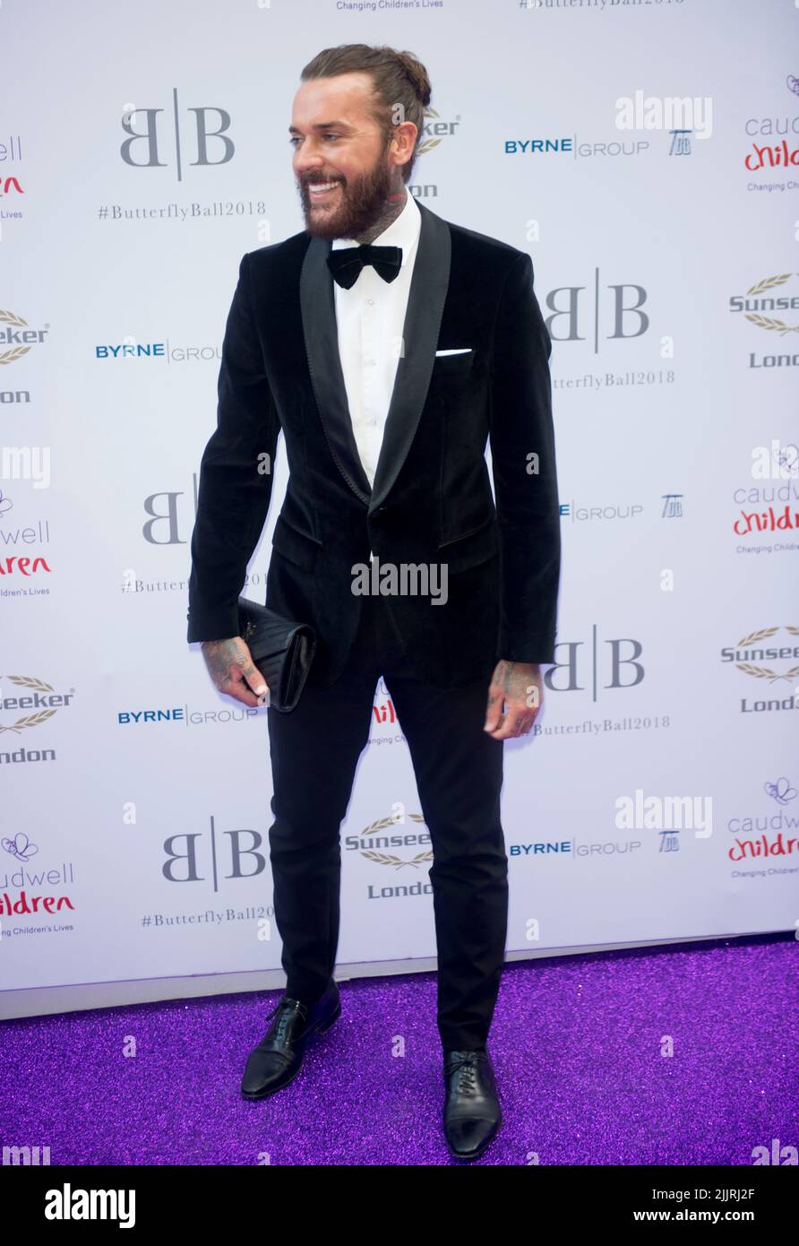 Peter Wicks at the Caudwell Children Butterfly Ball at Grosvenor House ...
