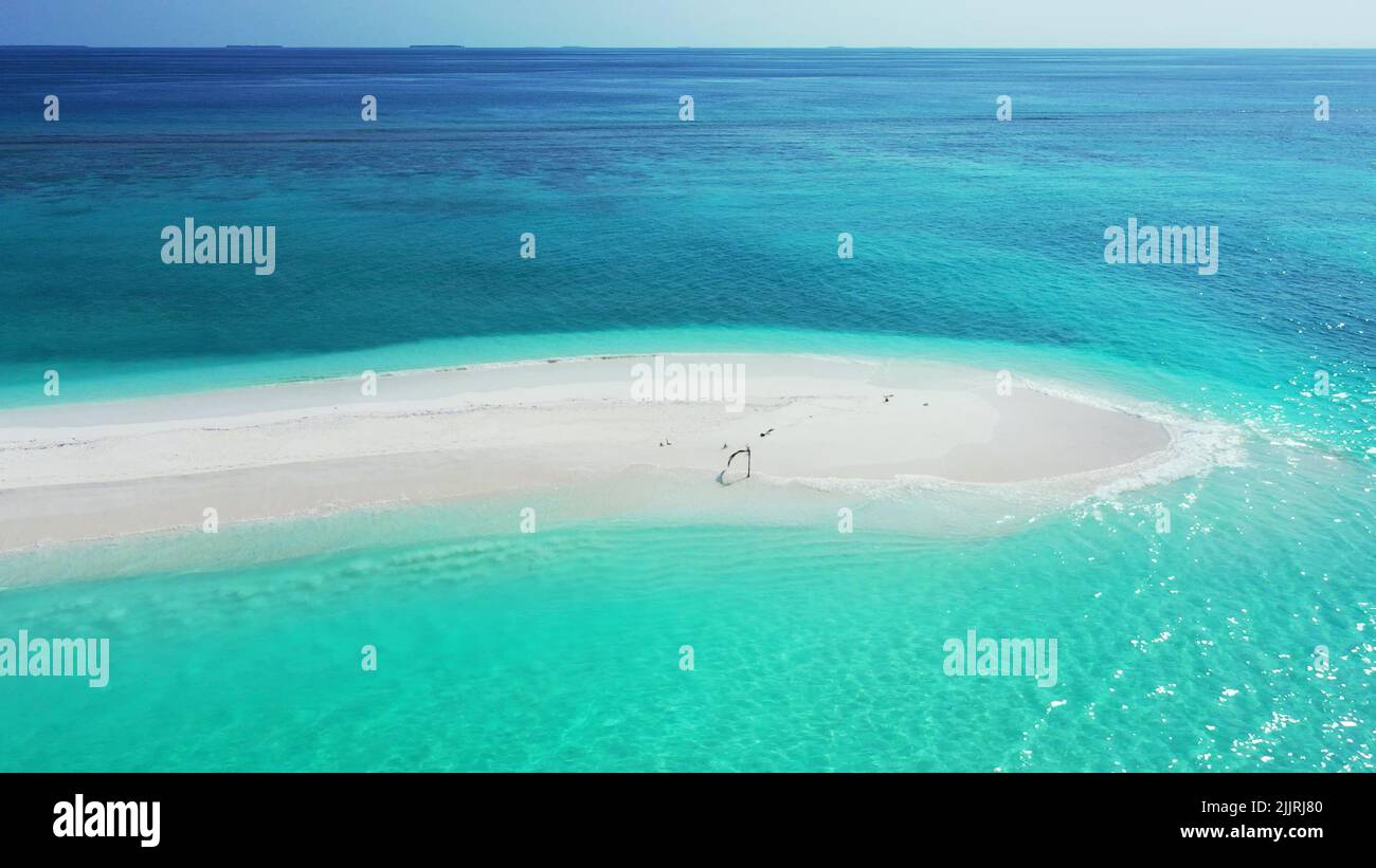 Aerial view sandbank in hi-res stock photography and images - Alamy