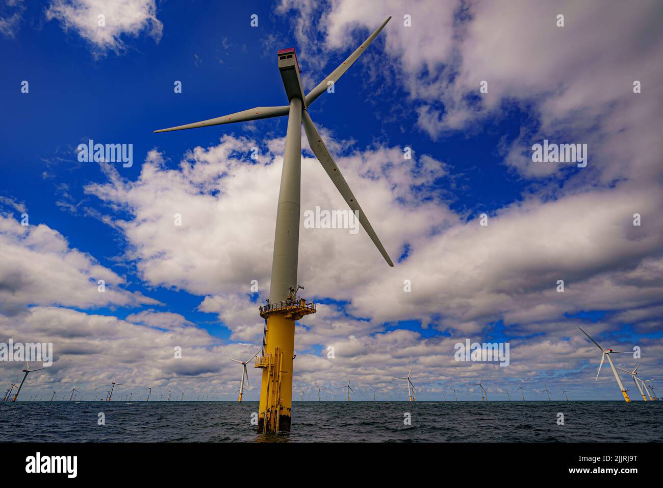 RWE's Gwynt y Mor, the world's 2nd largest offshore wind farm located ... RWE's Gwynt y Mor, the world's 2nd largest offshore wind farm located ...