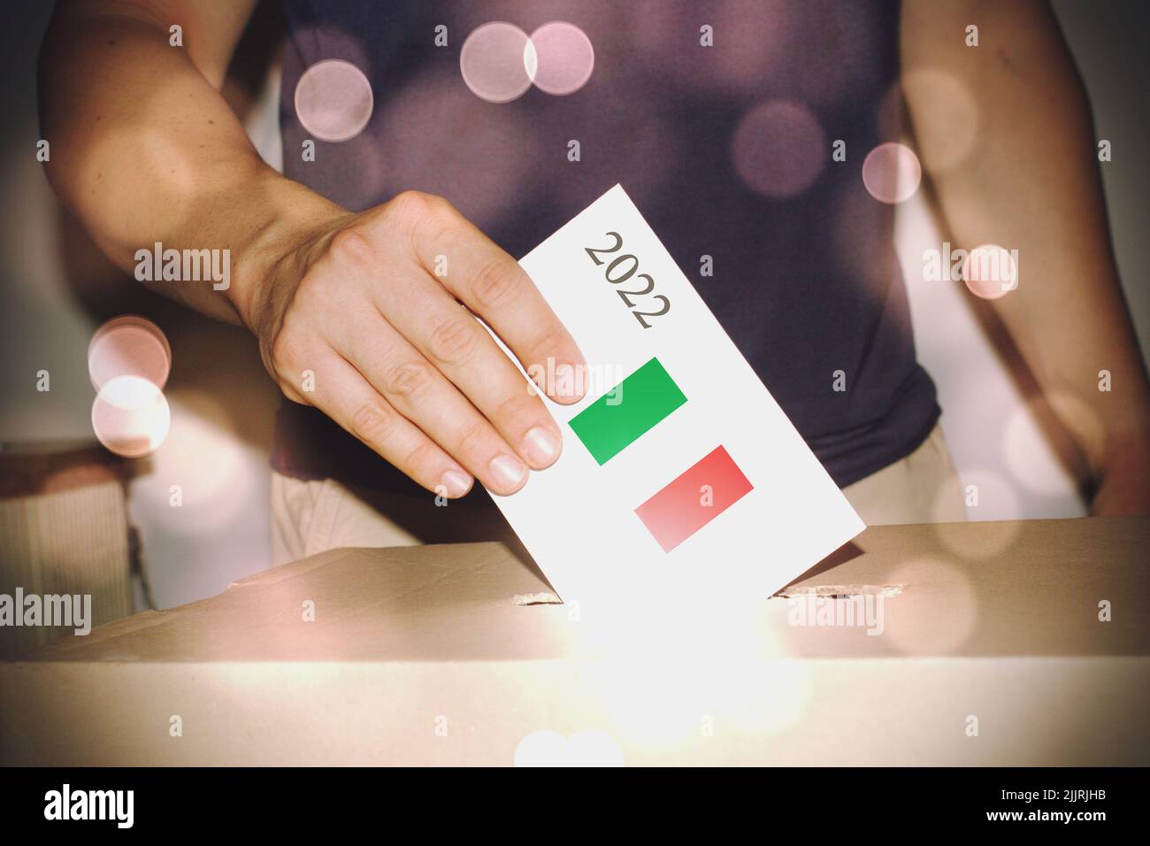 Election italy ballot paper hi-res stock photography and images - Alamy
