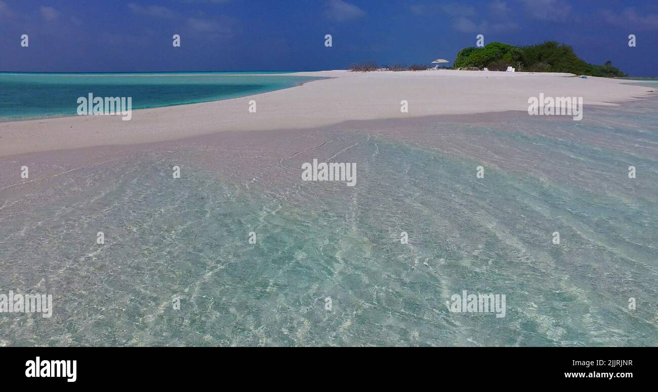 A beautiful beach landscape in The Maldives Stock Photo - Alamy