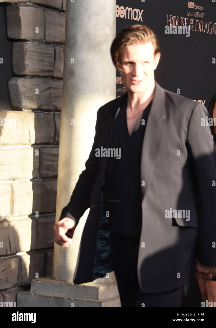 Los Angeles, California, USA 27th July 2022 Actor Matt Smith attends ...