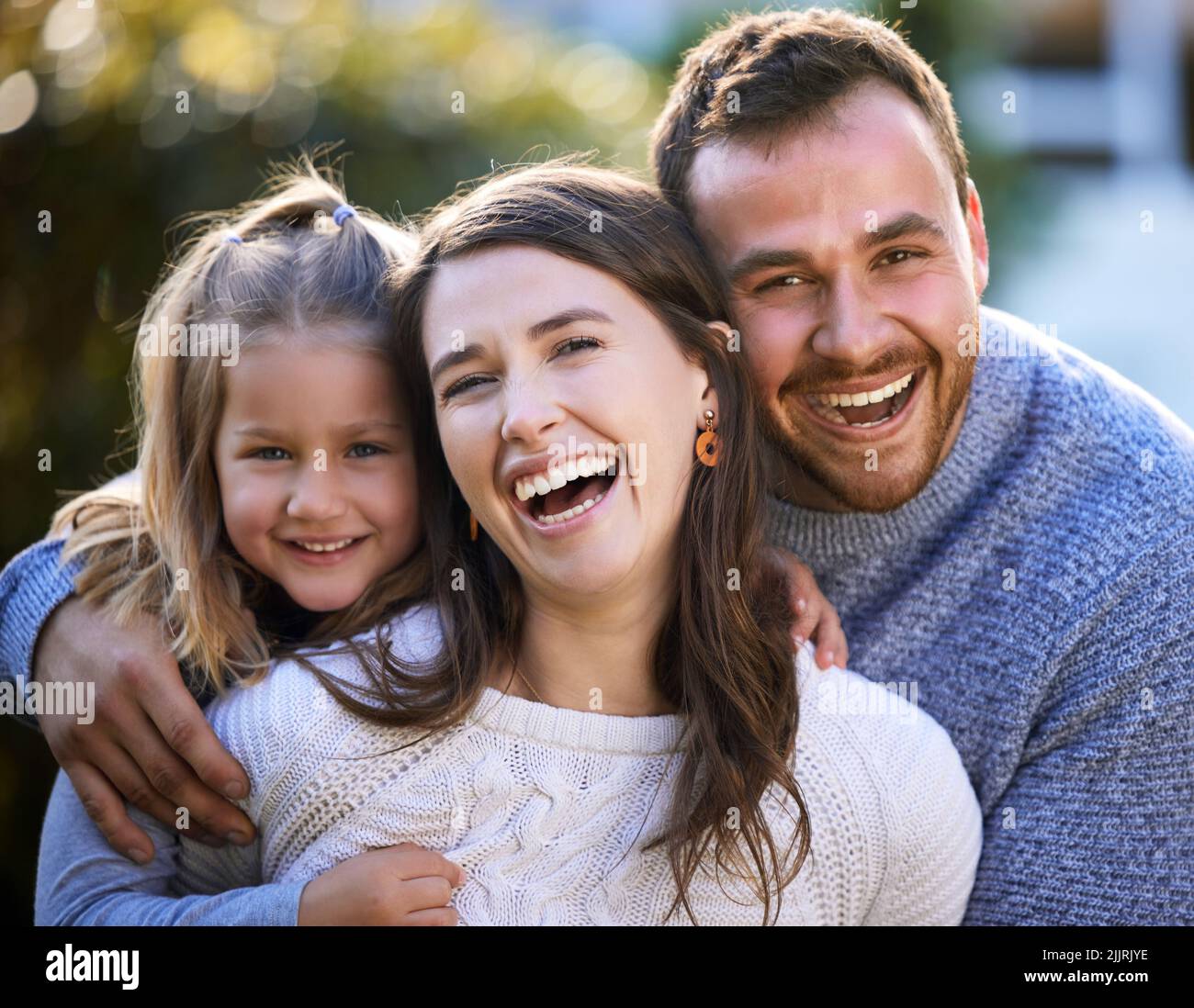 A loving bond thatll last a lifetime. Portrait of a happy family ...