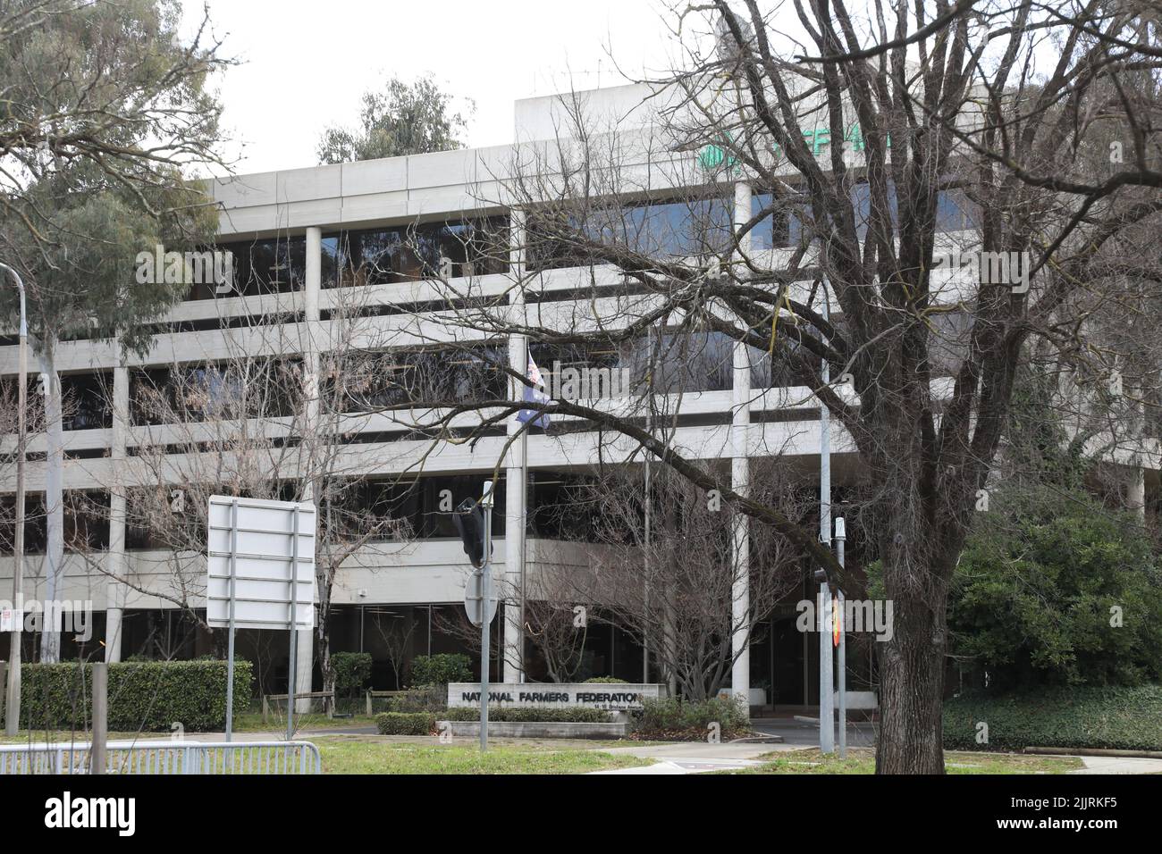National Farmers Federation building on Brisbane Avenue in Barton, ACT ...