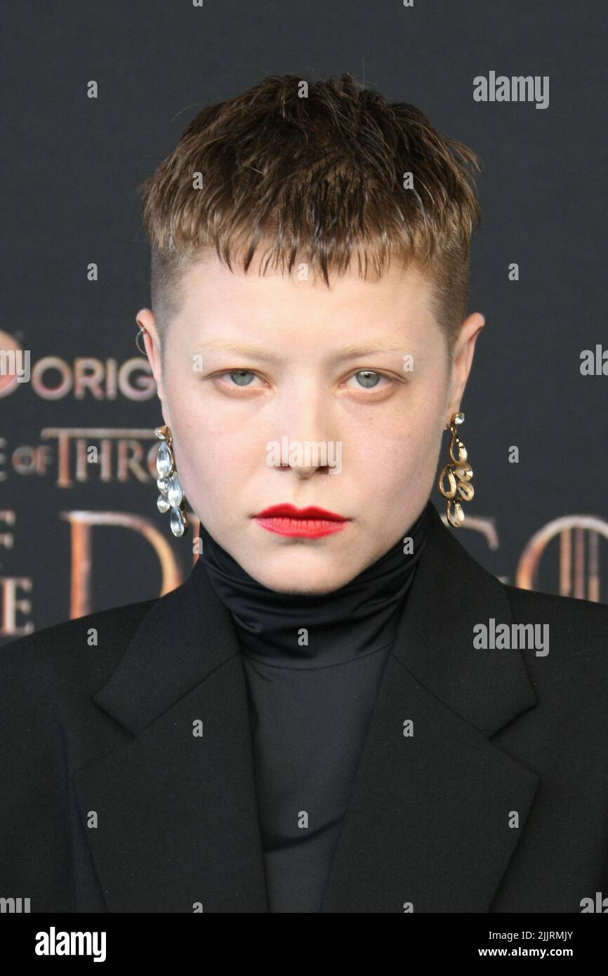 Emma D'Arcy attends the HBO Original Drama Series "House of the Dragon ...