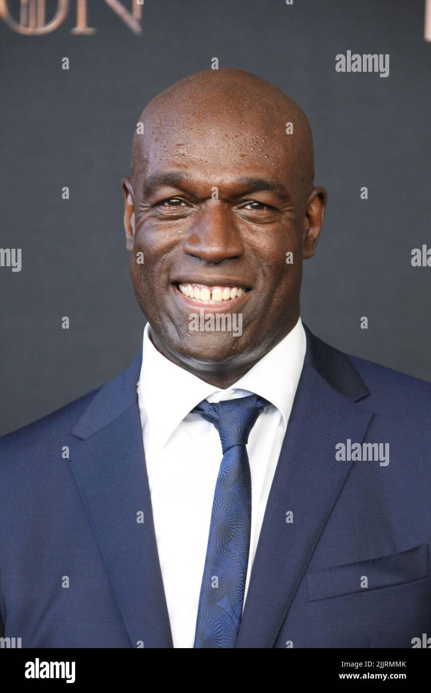 Steve Toussaint attends the HBO Original Drama Series "House of the ...