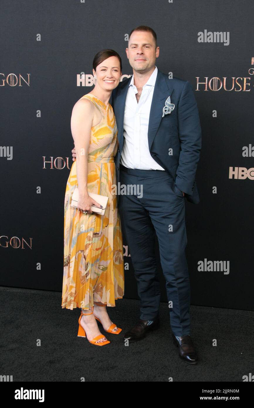 Ryan Condal and Caitlin Condal attend the HBO Original Drama Series ...