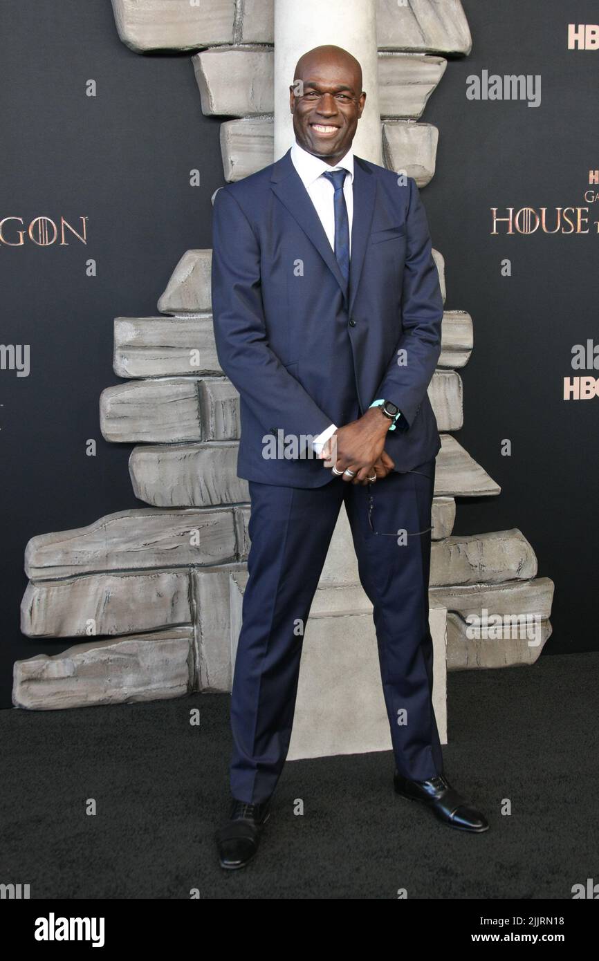 Steve Toussaint attends the HBO Original Drama Series "House of the ...