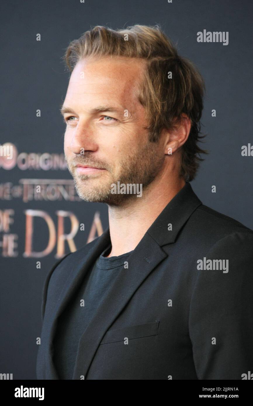 Ryan Hansen attends the HBO Original Drama Series "House of the Dragon ...