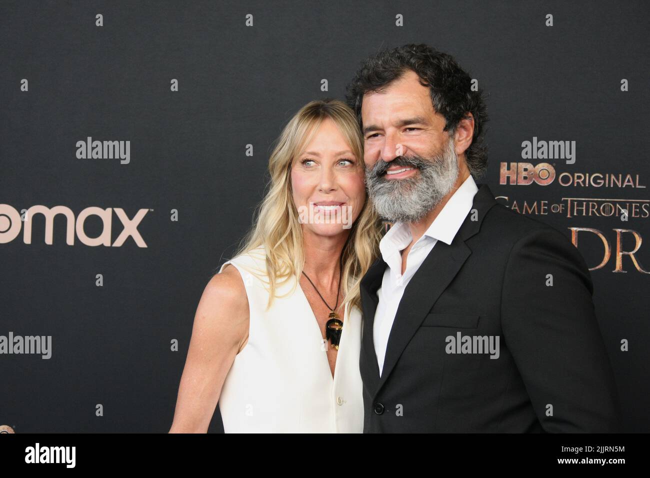 Los Angeles, USA. 27th July, 2022. Eve Somer and Greg Yaitanes attend ...