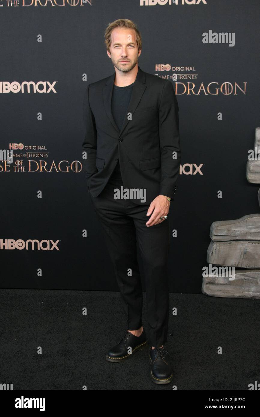 Ryan Hansen attends the HBO Original Drama Series "House of the Dragon ...