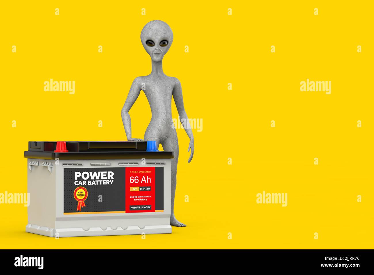 Scary Gray Humanoid Alien Cartoon Character Person Mascot and ...