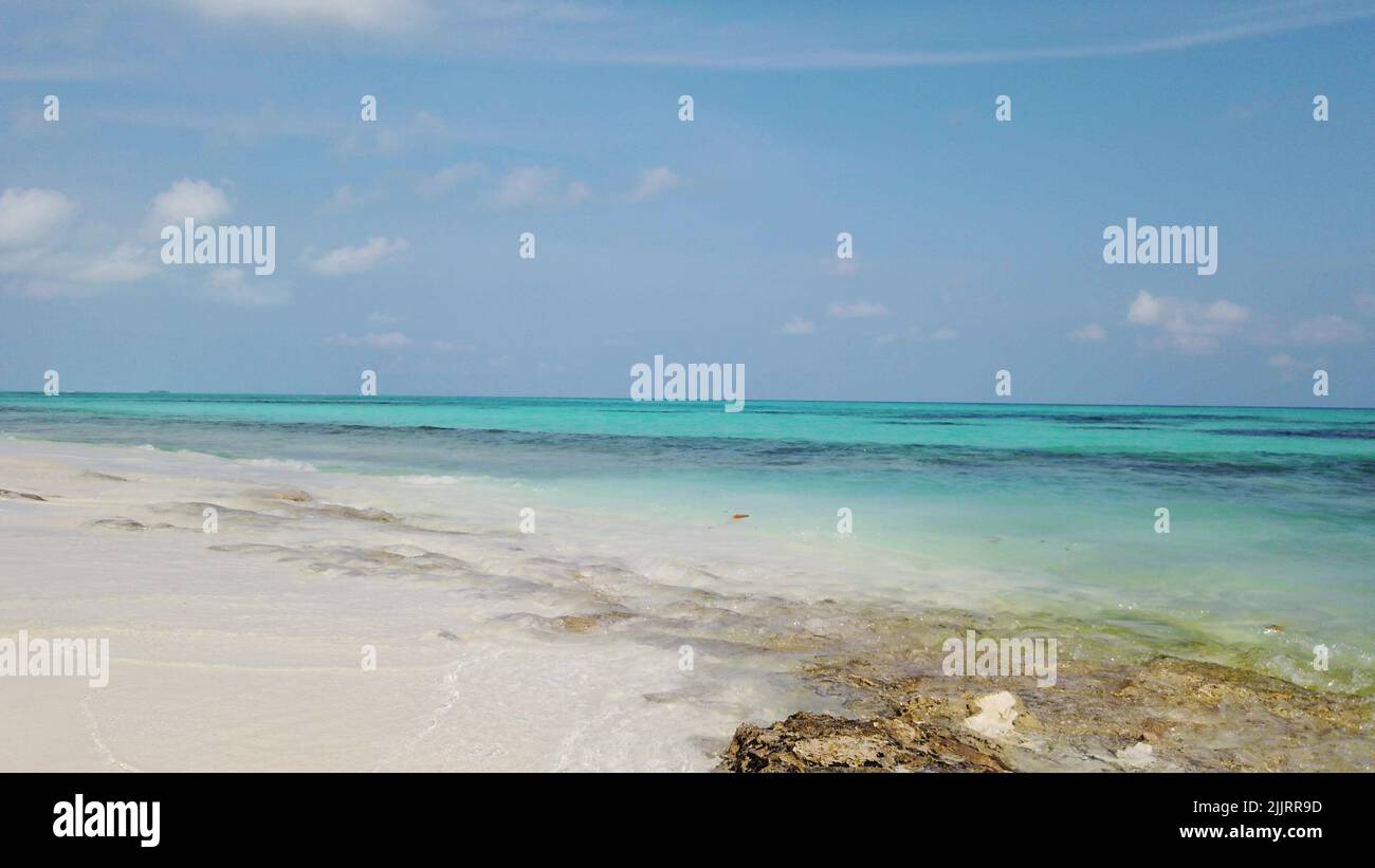 A mesmerizing view of the coastline in Asia Stock Photo - Alamy