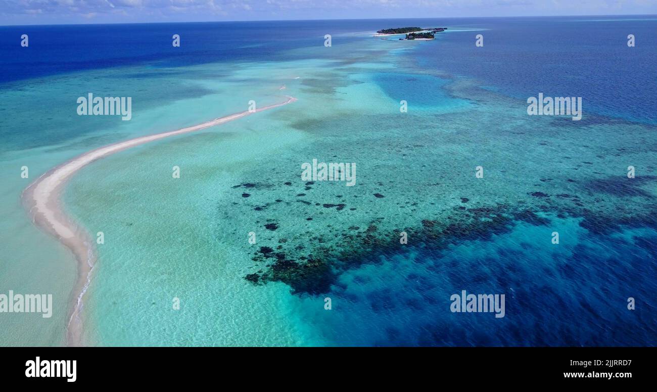 Aerial view sandbank in hi-res stock photography and images - Alamy