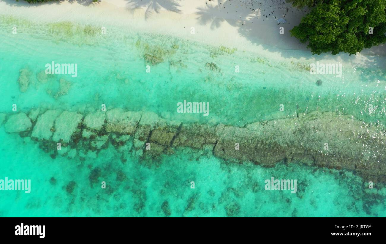 A beautiful view of the coastline in Asia Stock Photo - Alamy