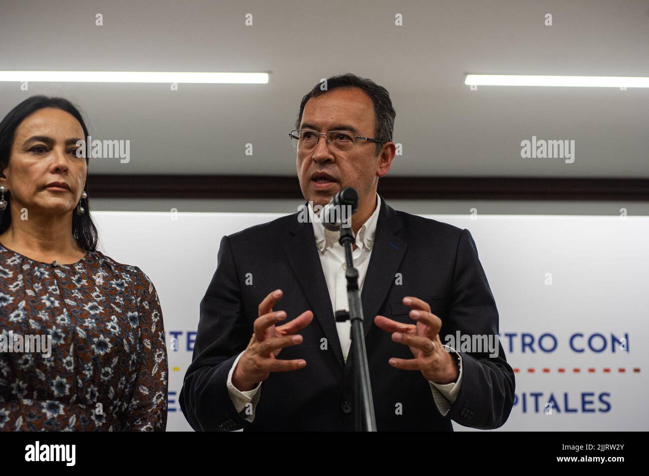 Alfonso Prada, former debate chief of President-elect Gustavo Petro ...