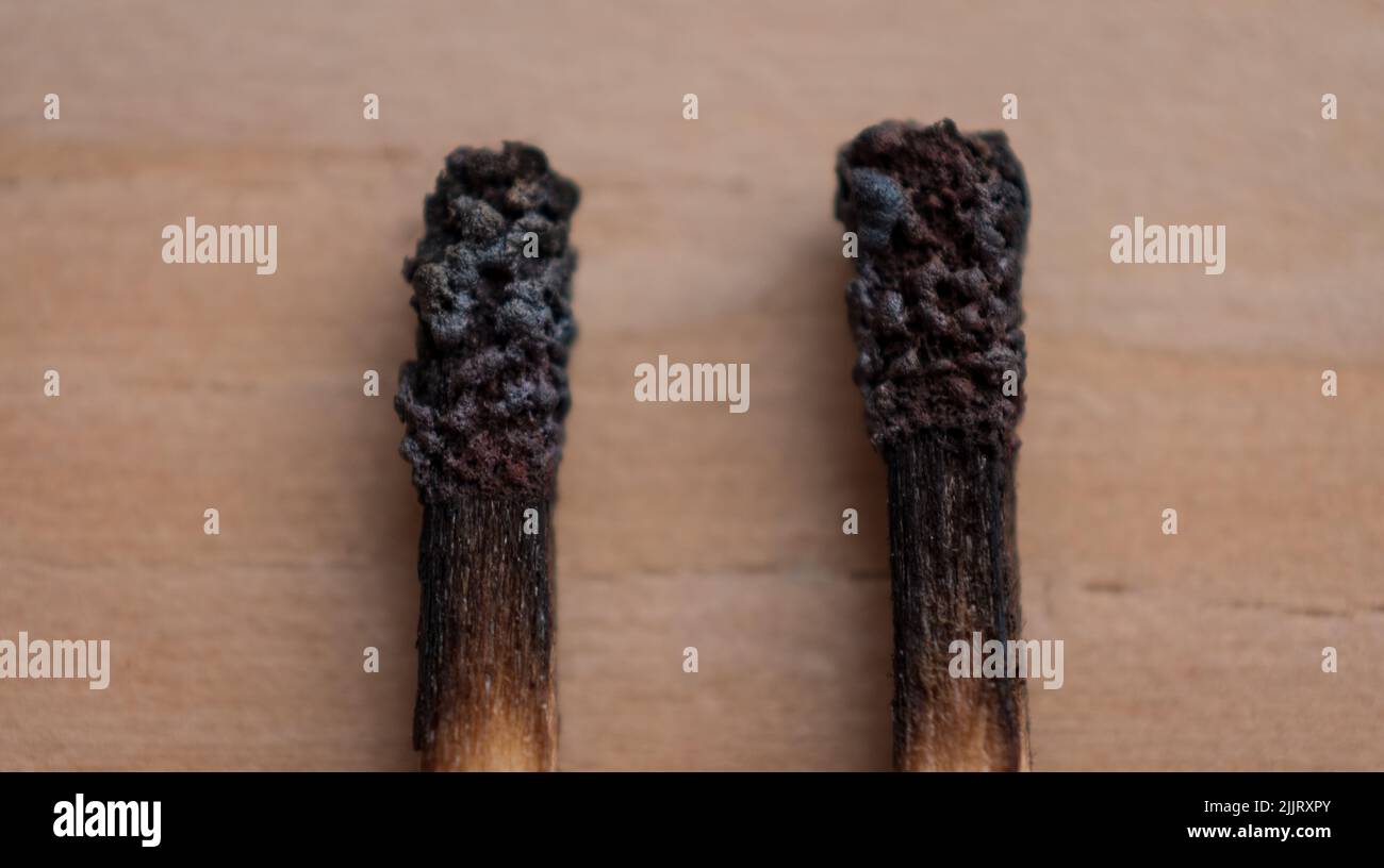 Burnt match hi-res stock photography and images - Alamy