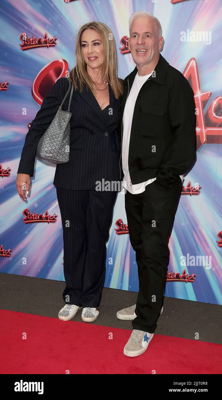 Jul 27, 2022 - London, England, UK - Tiffany Austin and Chris Moyles ...