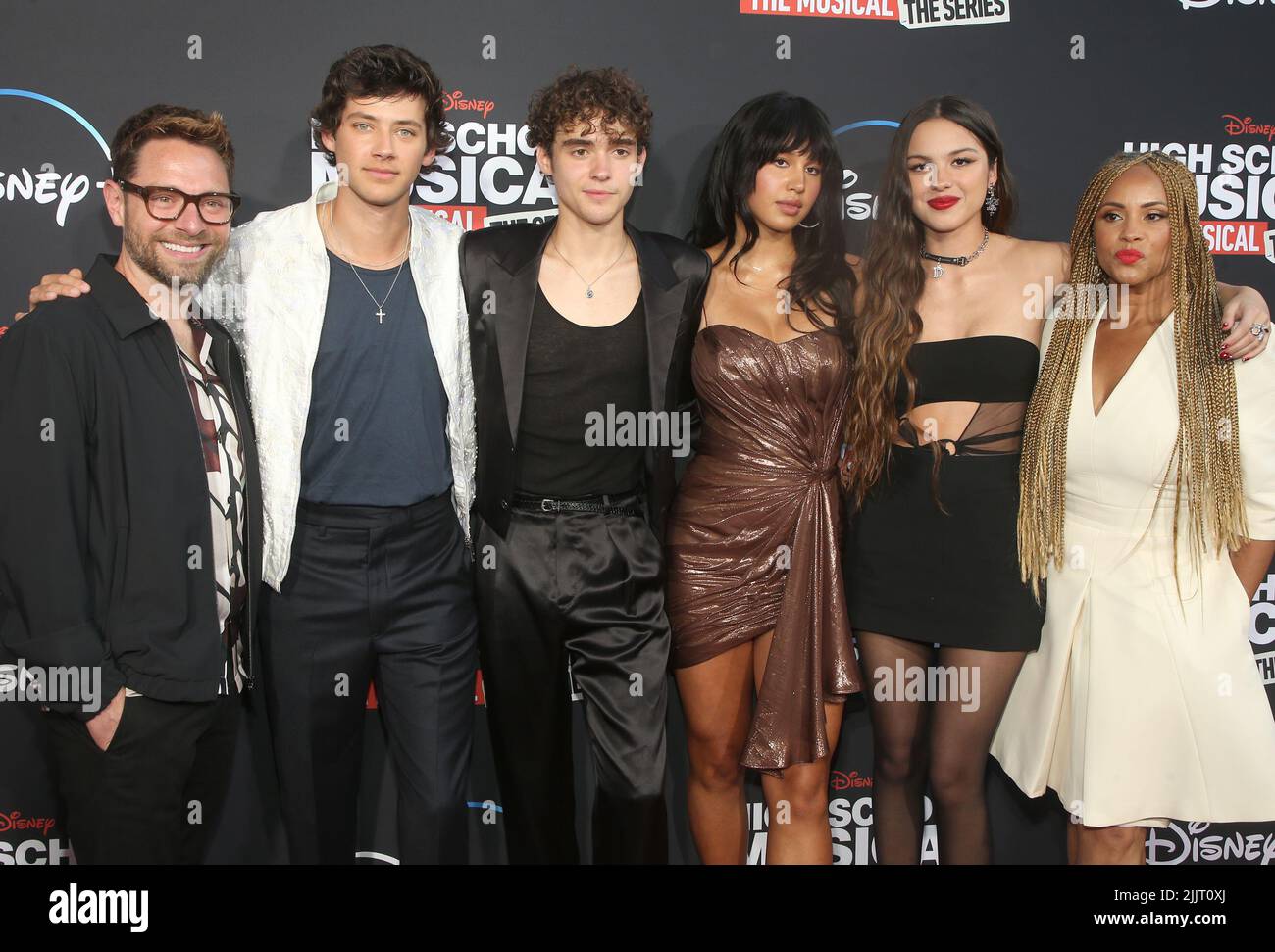 Burbank, California, USA. 27th July, 2022. Tim Federle, Matt Cornett ...