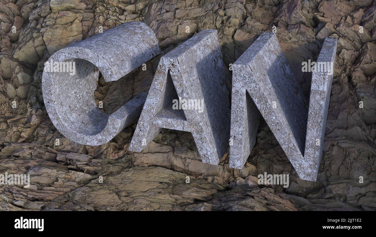 Can letter hi-res stock photography and images - Alamy