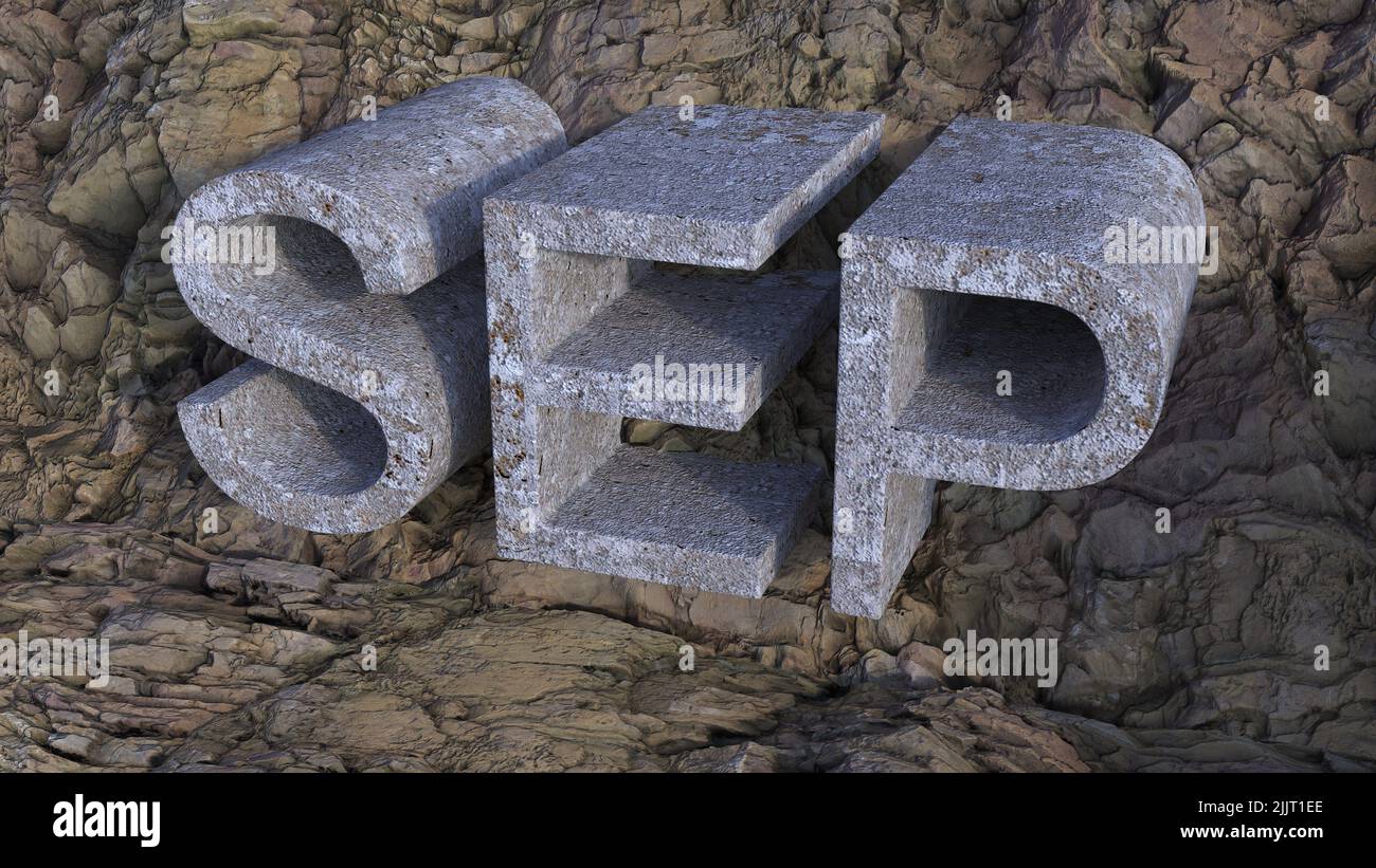 Sep letter hi-res stock photography and images - Alamy