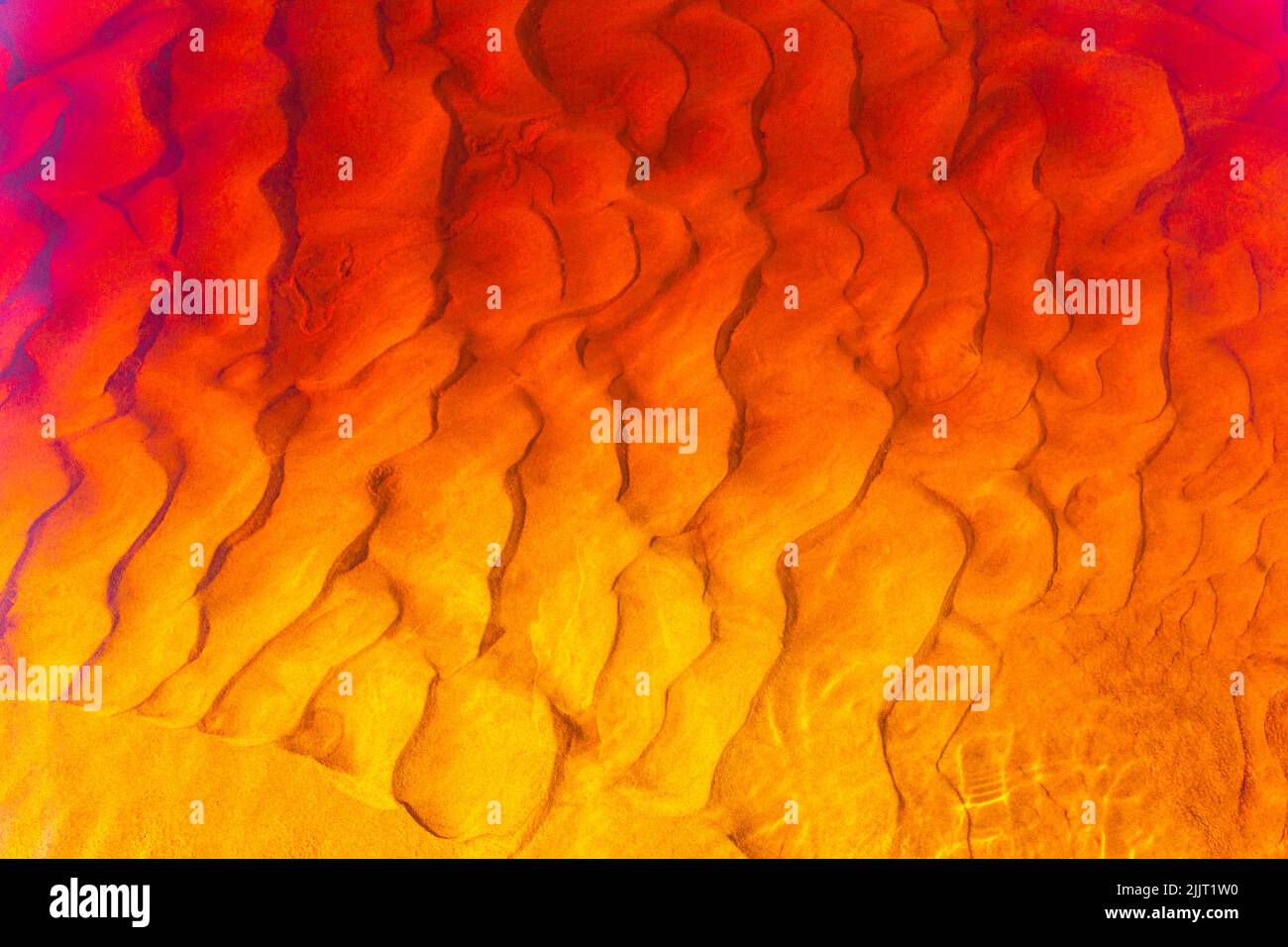 Fresh water on red planet, Mars water concept Stock Photo - Alamy