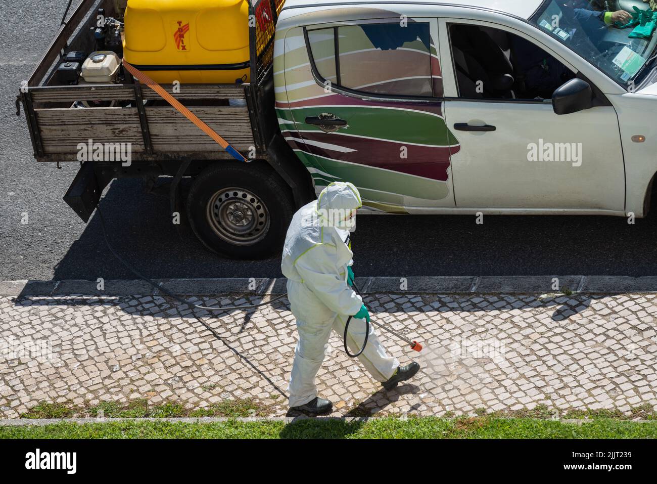 Disinfecting plant hi-res stock photography and images - Alamy