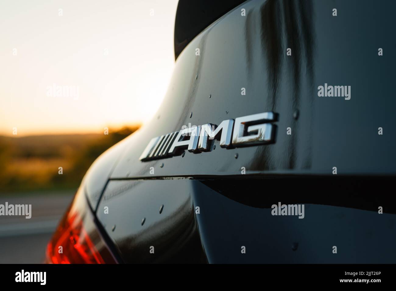 Mercedes amg logo hi-res stock photography and images - Alamy