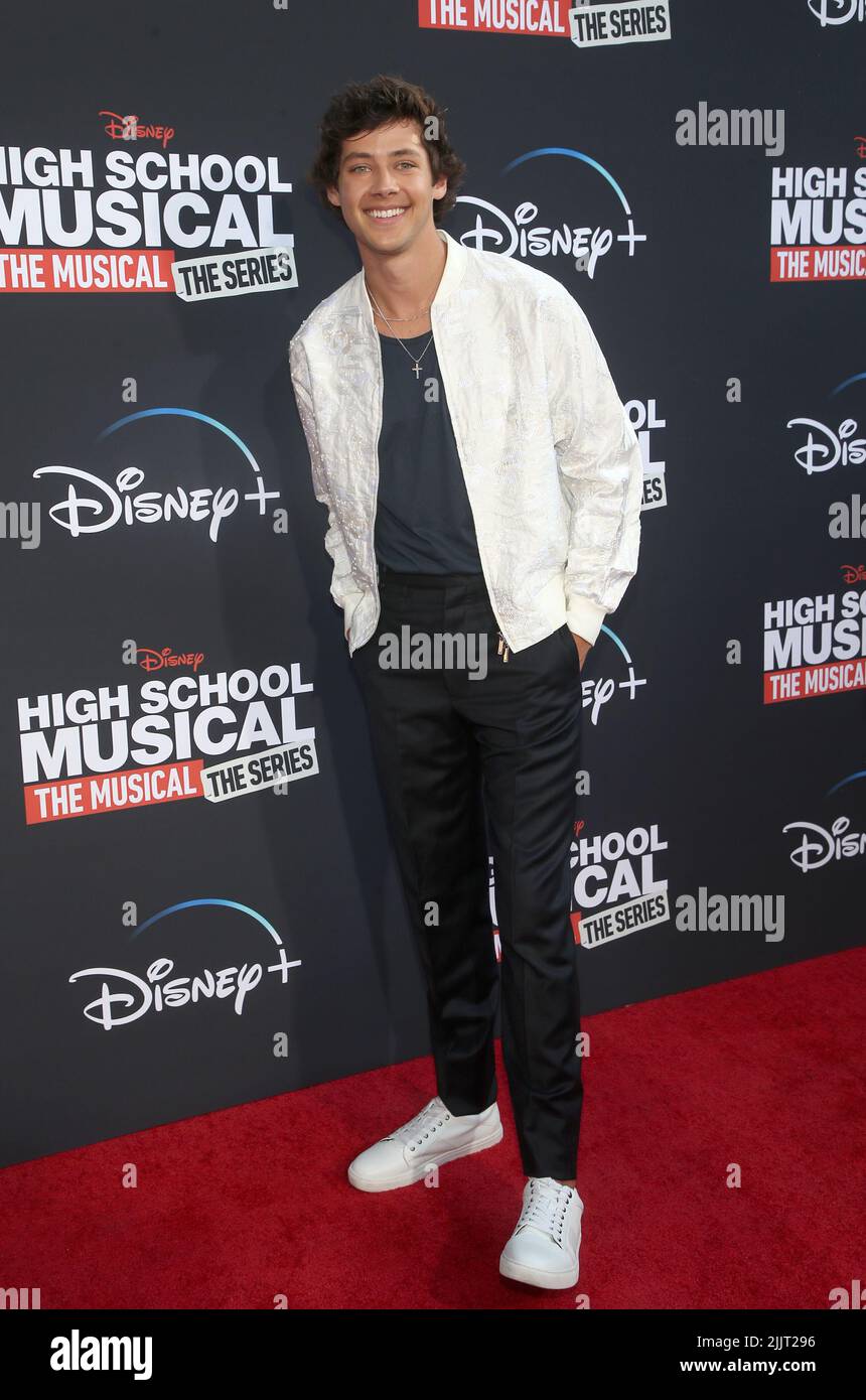 27 July 2022 - Burbank, California - Matt Cornett. Disney+ "High School ...