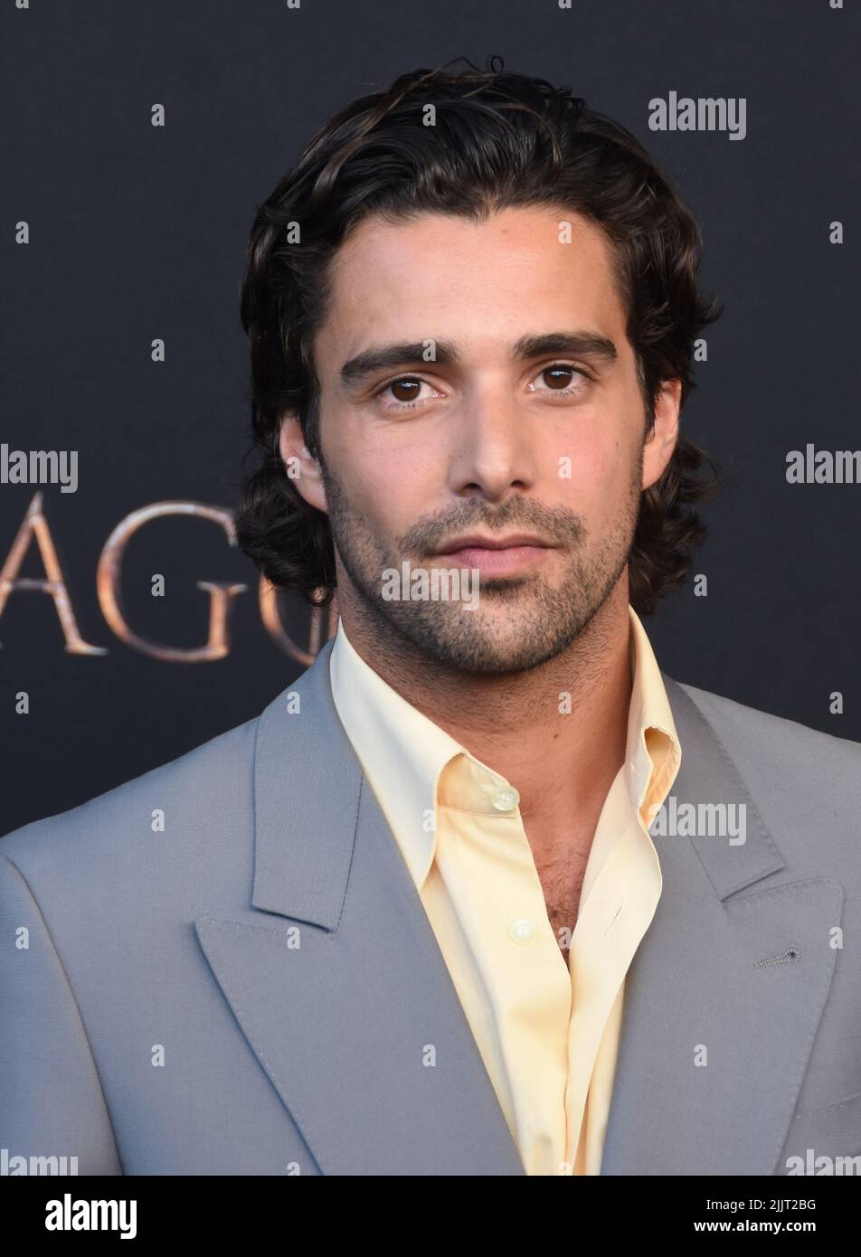 Los Angeles, California, USA 27th July 2022 Actor Fabien Frankel ...