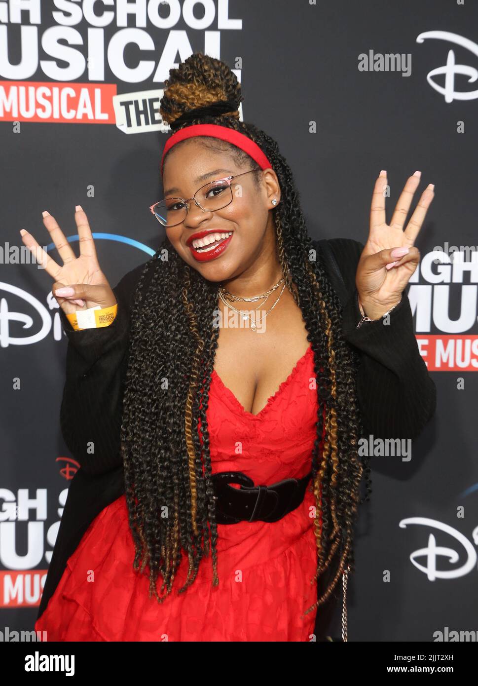 27 July 2022 - Burbank, California - Carla Jeffery. Disney+ "High ...