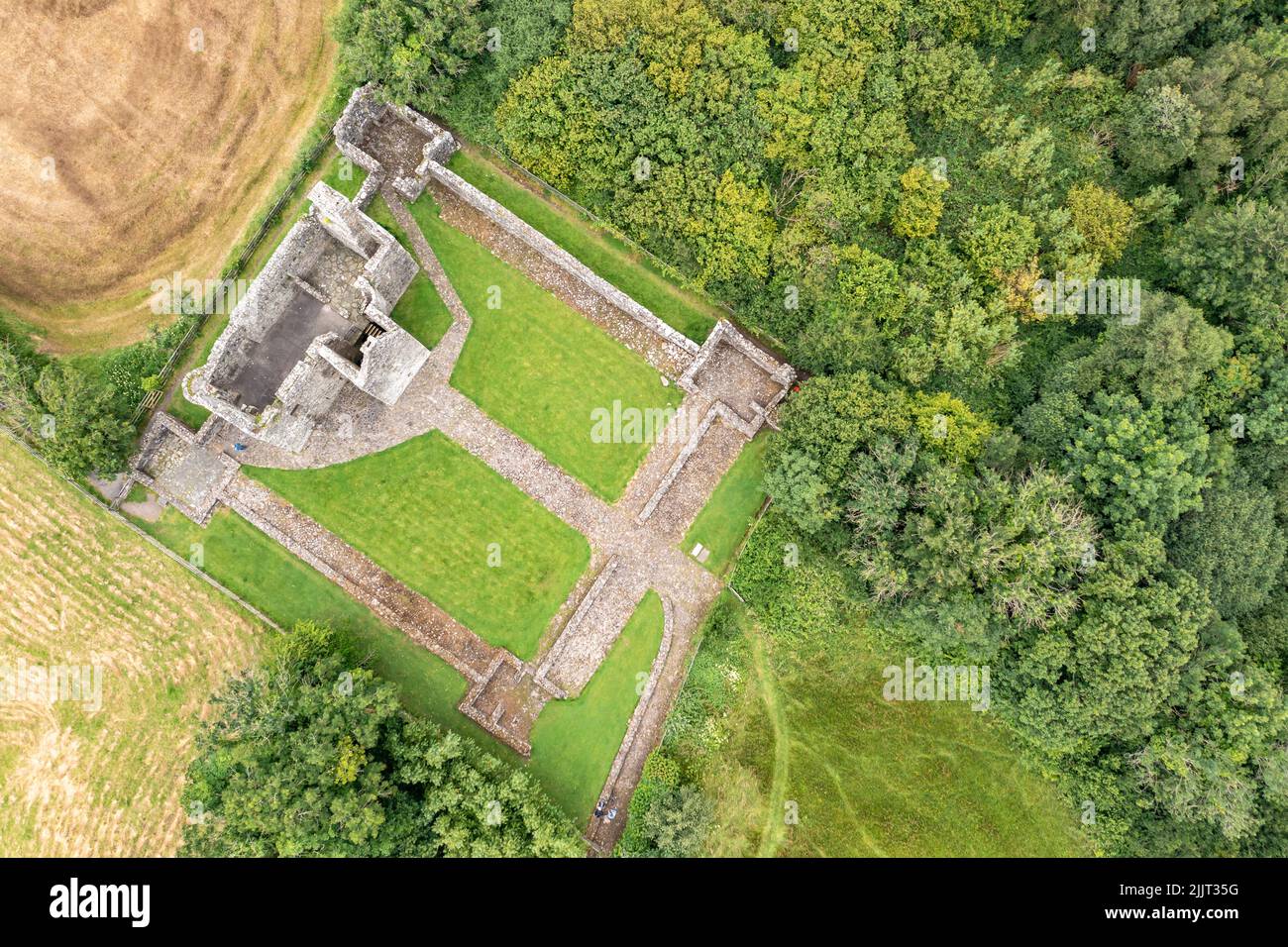 The beautiful Tully Castle by Enniskillen, County Fermanagh inNorthern ...