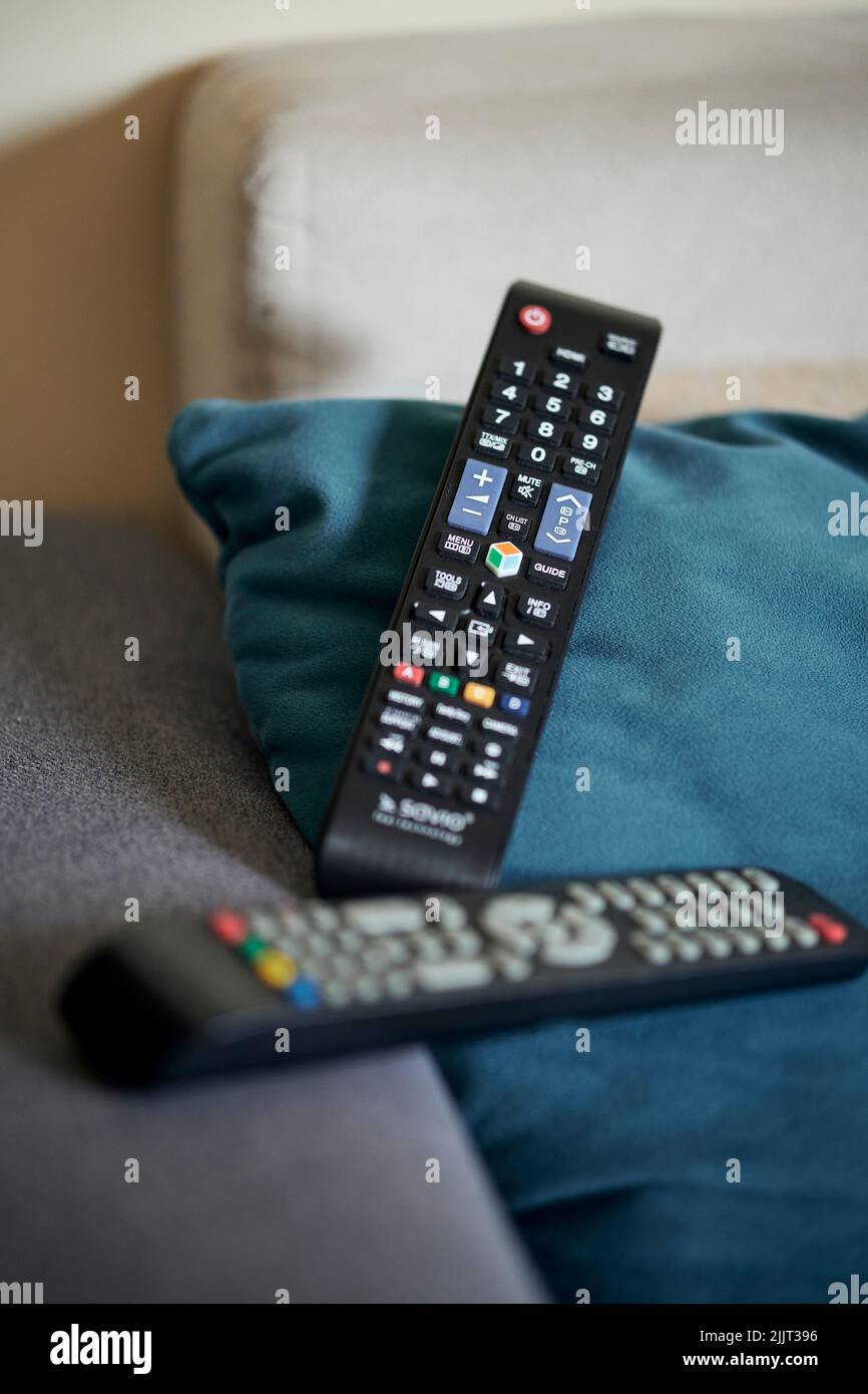 Remote controllers hi-res stock photography and images - Alamy
