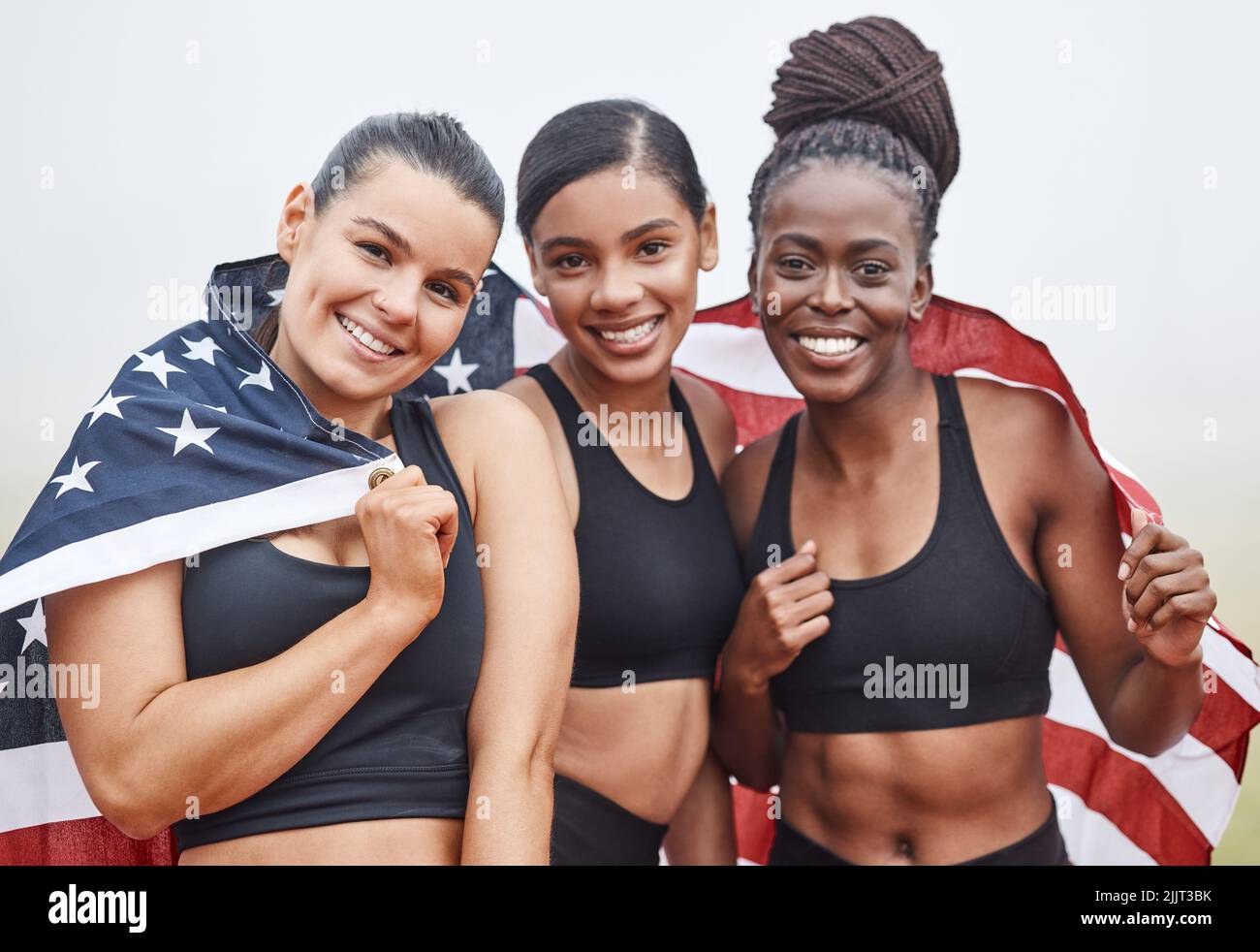 Your teammates are the key to success. female athletes celebrating ...