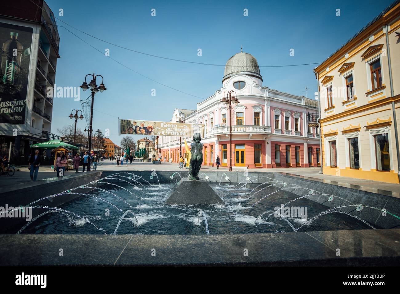 The fountain of youth by Sead Ekmecic in Brcko, Bosnia and Herzegovina ...