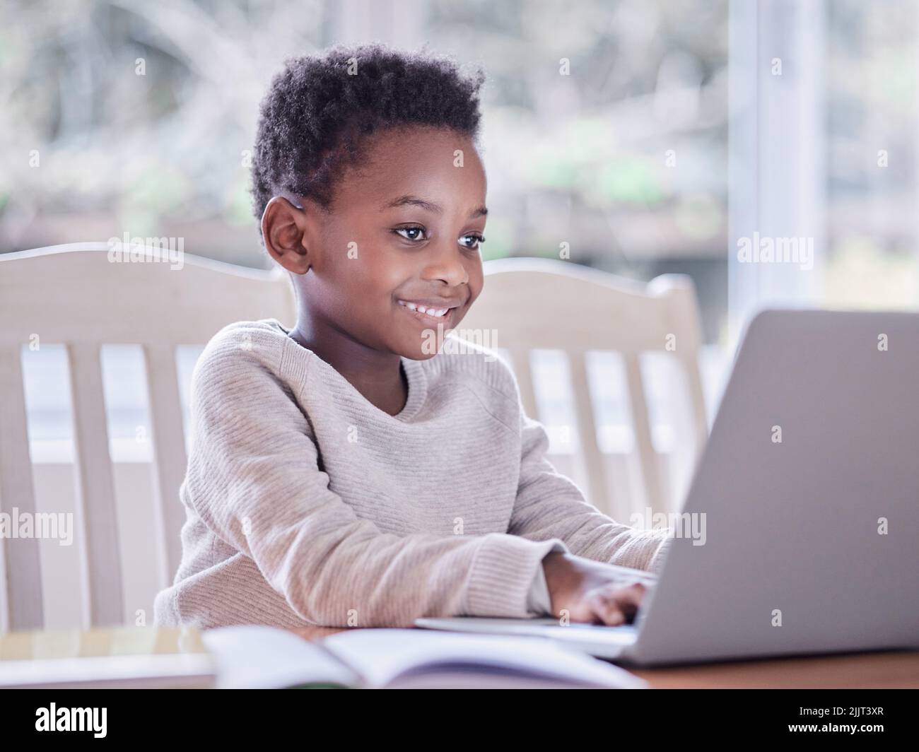 Boy Study Very Hard