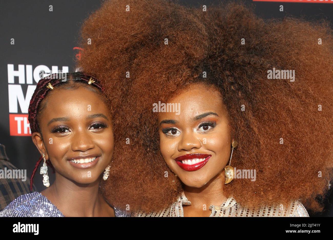 27 July 2022 - Burbank, California - Aria Brooks, Dara Renee. Disney+ ...