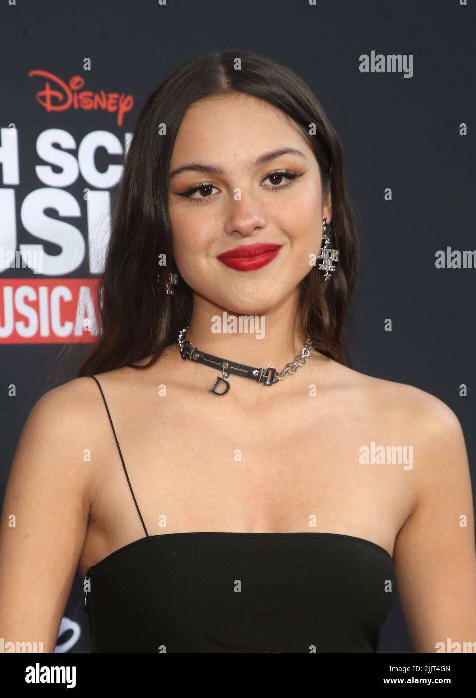 27 July 2022 - Burbank, California - Olivia Rodrigo. Disney+ ''High ...